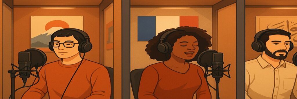 Global Voices: How International Dubbing Is Reshaping Voice Acting in 2025
