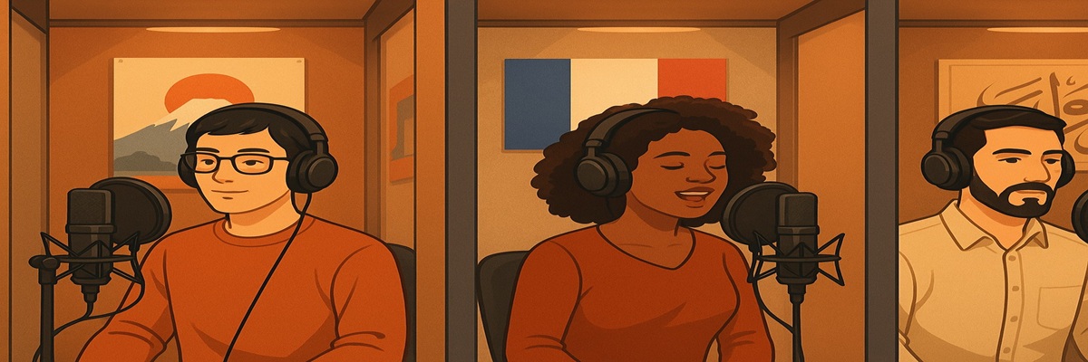 Global Voices: How International Dubbing Is Reshaping Voice Acting in 2025